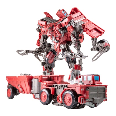 变形挖掘机碾压咆哮八合体大力神