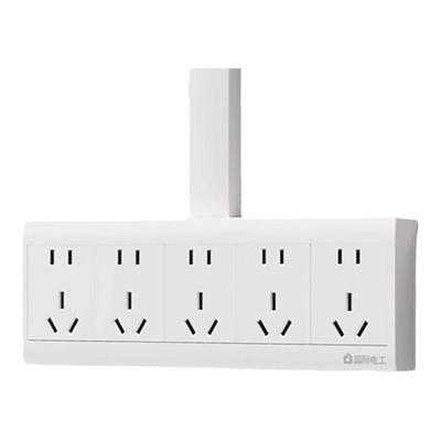 国际电工明装连体大功率25孔插座