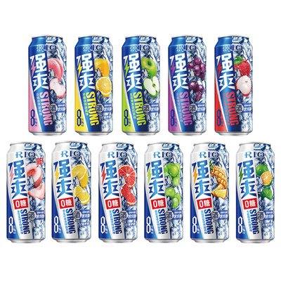 锐澳鸡尾酒8度强爽混合7种口味