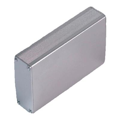 红林开孔印字铝合金壳体定制加工