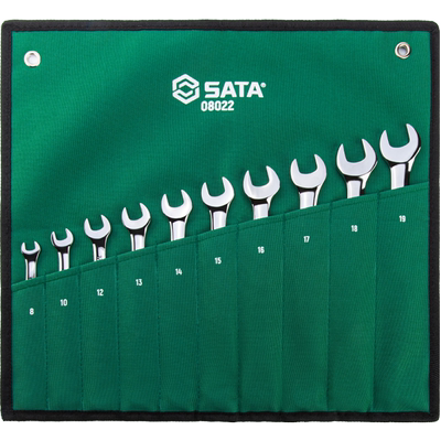 世达两用扳手套装09026梅花开口