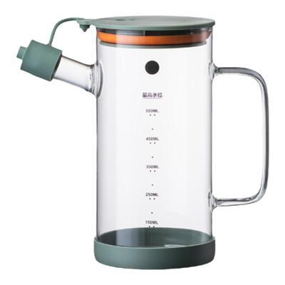 COOWELL油壶玻璃油瓶油罐厨房家用酱油醋调料瓶防漏装油瓶壸欧式
