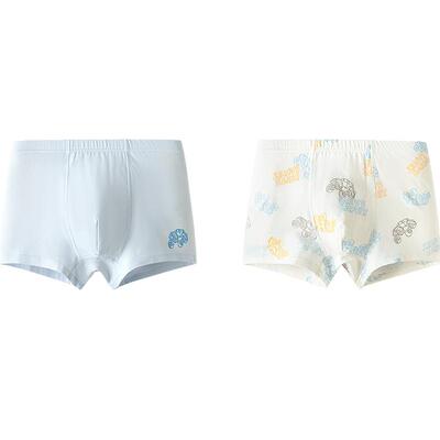 巴拉巴拉内裤男童四角短裤两条装