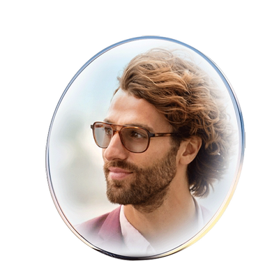 豪雅光智X变色近视眼镜自动感光