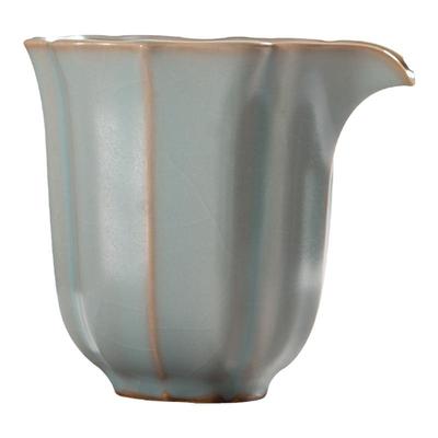 问鼎宝相公杯陶瓷中式开片分茶器