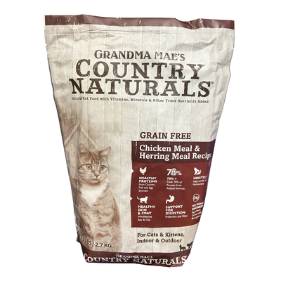 梅亚奶奶天然无谷鸡肉鲱鱼全猫粮