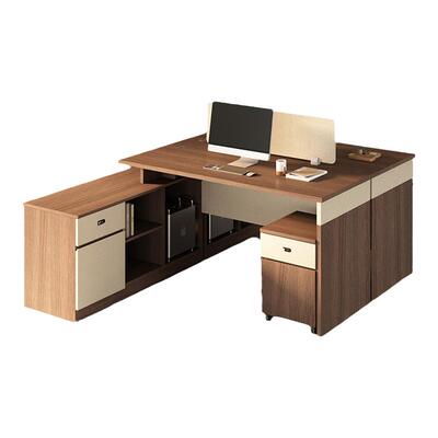 财务办公桌简约四人办公室