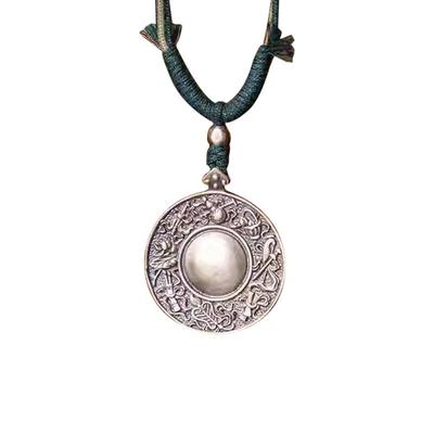 CELESTIAL TAO REALM/道轩堂八仙太极牌项链 五行吉祥 纯手工银饰