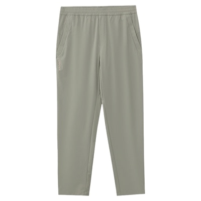 蜘蛛春夏男子梭织休闲直筒长裤