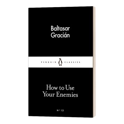 英文原版 How to Use Your Enemies 巴尔塔沙·葛拉西安 如何利用你的敌人 小黑书 英文版 进口英语原版书籍