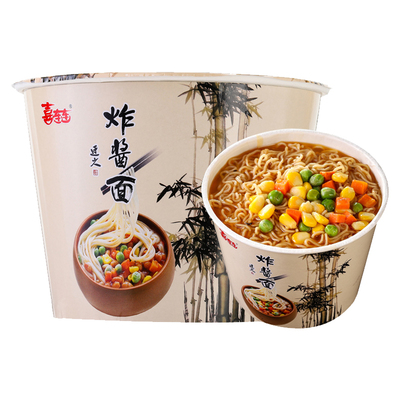 喜连连桶面香菇斋面纯素佛家食品