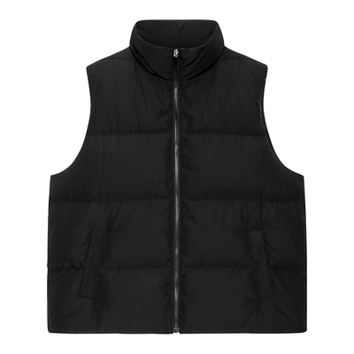 nicerice立领白鸭绒羽绒马甲