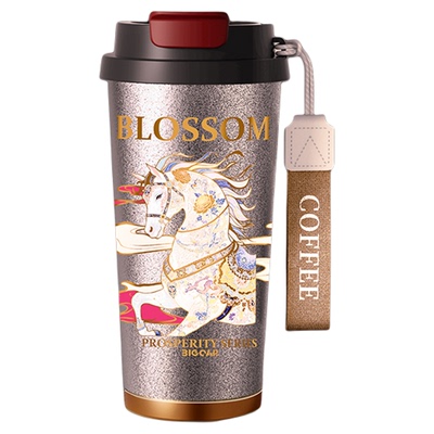 Bigcar纯钛保温杯2026本命年礼物