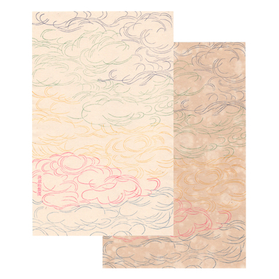 沐版社五云笺精制木版水印笺