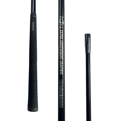 台湾德尔诺Deerno抄网柄碳素黑坑竞技单节鲫鱼抄网竿超轻打窝勺杆