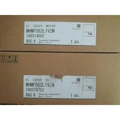 议价全新原装松下A6系列750w伺服电机MHMF082L1V2带刹车现货包邮