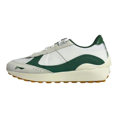 李宁正品70s HERITAGE男子潮流舒适透气防滑复古休闲鞋AGCU177-1