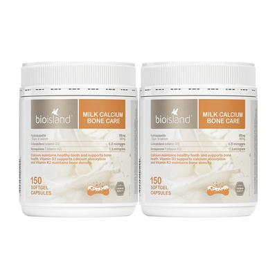 澳洲bio island佰澳朗德成人中老年孕妇补钙液体牛乳钙胶囊 150粒