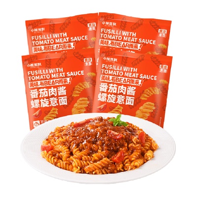 小熊驾到番茄肉酱螺旋意面4袋