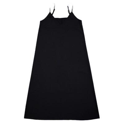 MOCA联名合作款细肩带质感连衣裙