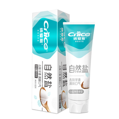 纳爱斯牙膏清新口气清洁牙齿120g