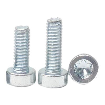 镀锌8.8级梅花槽薄头圆柱头螺丝