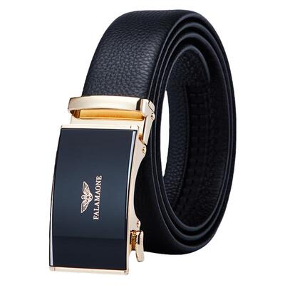 FALAMAONE皮带真皮腰带男士