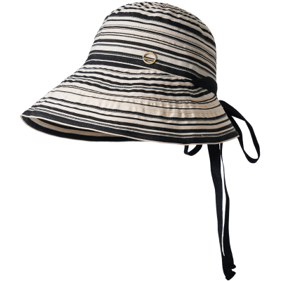 卡蒙女款大檐防晒遮脸渔夫帽