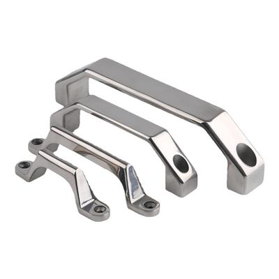 304不锈钢重型弓形拉手加厚实心重型门把手提手工业承重大拉手