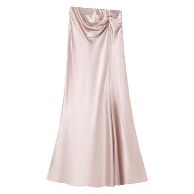 弥蝶新中式气质高级显瘦半身裙女