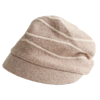 柔软羊毛冬季保暖韩版百搭包头帽