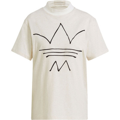 Adidas/阿迪达斯正品TEE 夏季宽松个性女子休闲运动短袖T恤GN4352