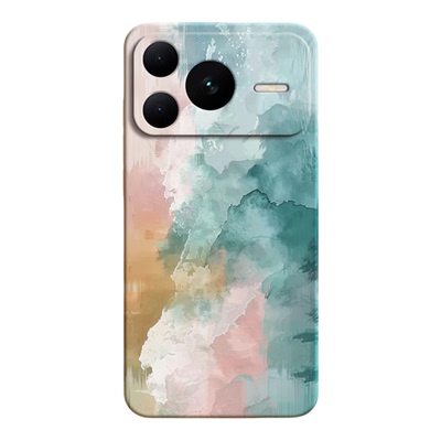 青山色适用荣耀Power2手机壳SER一AN00保护套HONOR油画涂鸦硅胶华为新款Prower镜头全包防摔SERAN软外壳男女