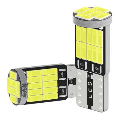 汽车led示宽灯解码超亮T10小灯26灯前照灯阅读灯牌照灯车门灯12V