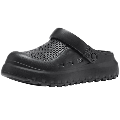 热风2026年男鞋洞洞鞋