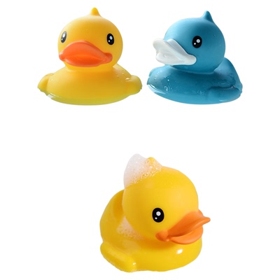 小黄鸭沙滩玩具洗澡戏水浮水鸭