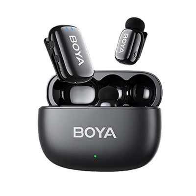 电脑直播专用博雅mini无线领夹麦克风多人收音麦3.5mm降噪录音麦