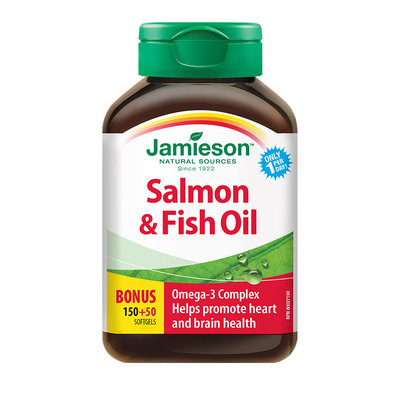 健美生三文鱼油软胶囊200粒