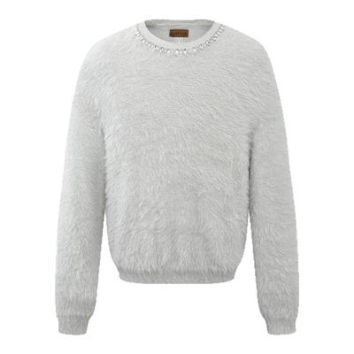 BbirthofR皇冠镶钻圆领毛衣