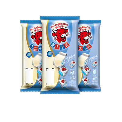 乐芝牛进口经典原味即食粒装干酪