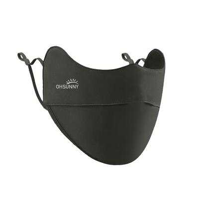 ohsunny防晒口罩女高颜值透气护眼角3d立体腮红防紫外线原纱遮阳