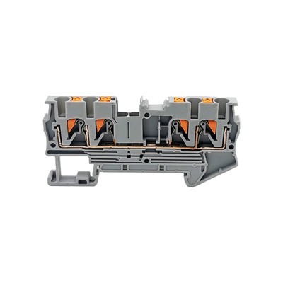 弹簧式接线端子正策导轨式