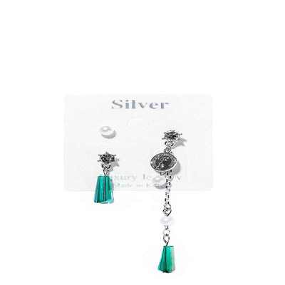 韩国李赫宰同款水晶耳钉