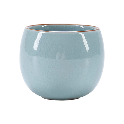 大容量汝窑主人杯个人专用陶瓷茶杯品茗杯家用喝茶杯子礼盒装礼品