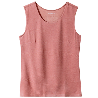 舒雅女士加绒发热双层保暖背心