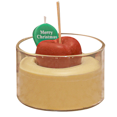 《樱桃Se》原创好看圣诞新年香薰蜡烛杯礼盒fourmealsfourseasons