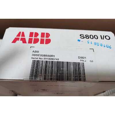 议价ABB数字输入模块DI821/3BSE008550R1 ABB卡件DI821 全新PLC模