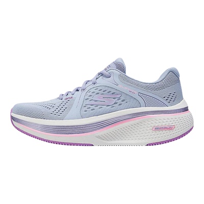 Skechers/斯凯奇正品2025女士低帮耐磨舒适运动跑步鞋129005-LVPK