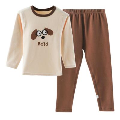 新款纯棉宝宝睡衣套装