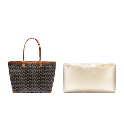 适用于戈雅Goyard Artois托特内胆包防水绸缎轻薄防水包中包内衬